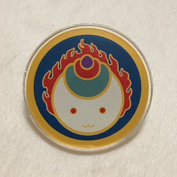 Jewelry | Nwot Momo The Creature Acrylic Pin | Poshmark
